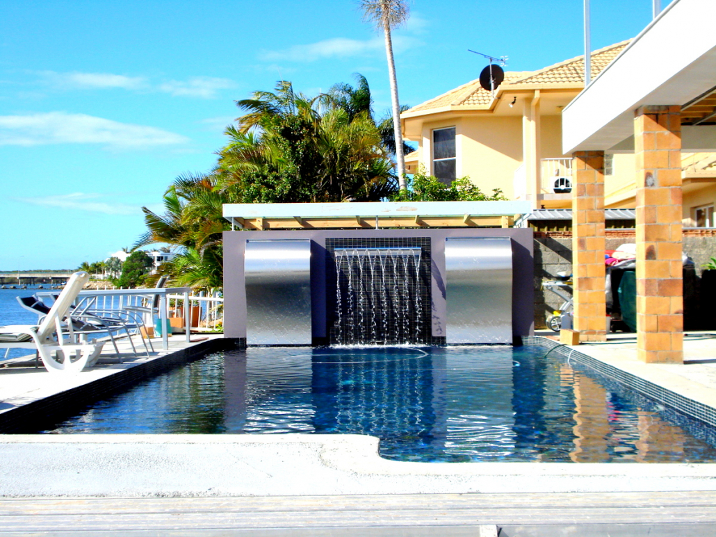 Twin Stainless Steel Wave 2 | Focal Point Water Features
