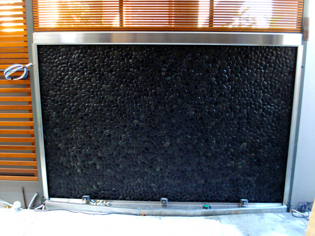 Pebble Water Feature- Black | Focal Point Water Features