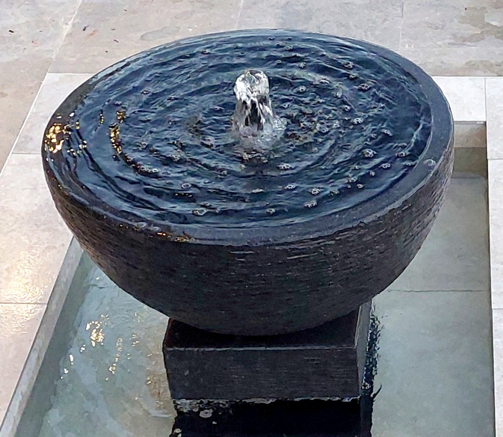 Bowl Water Feature Black | Focal Point Water Features
