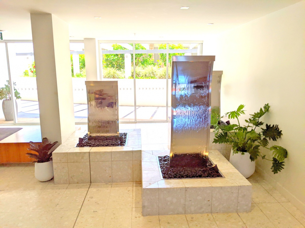Aspect Apartments Stainless Steel Cobras | Focal Point Water Features